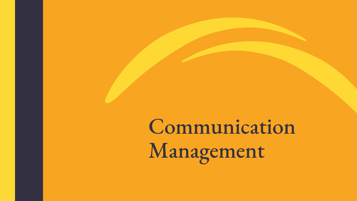 Communication Management - OVIN Learn